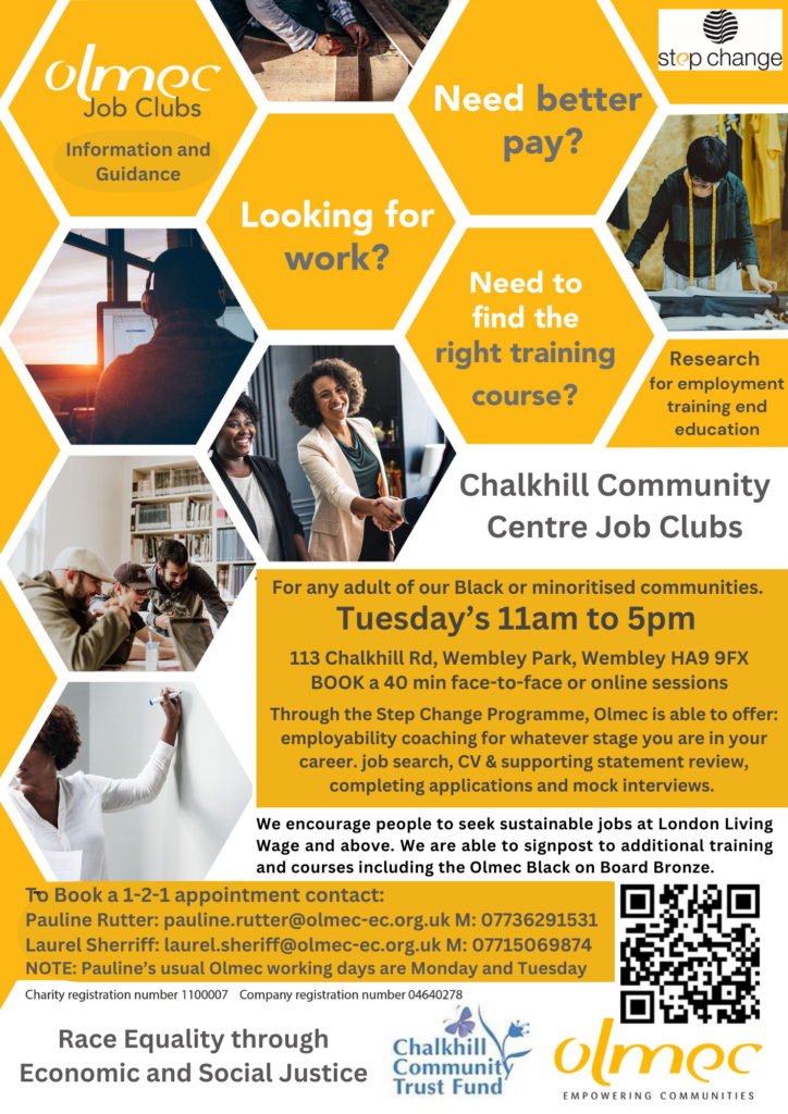 Step Change Job Clubs - Olmec